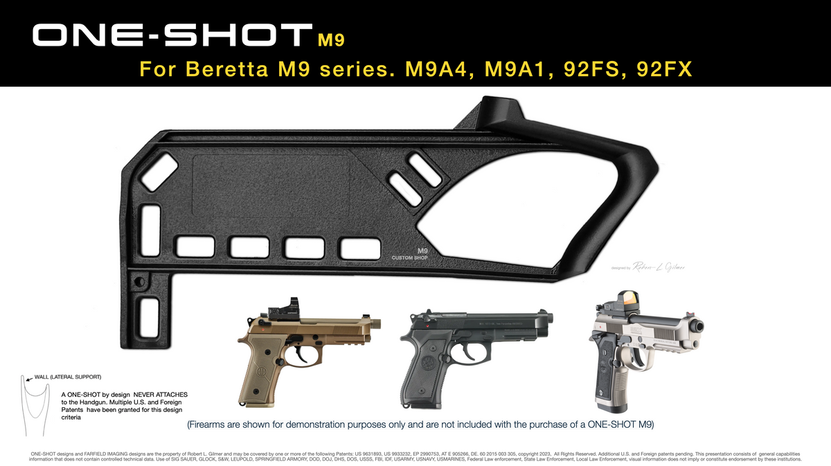 New GSM9 for the Beretta M9/92 series – ONE-SHOT SYSTEMS