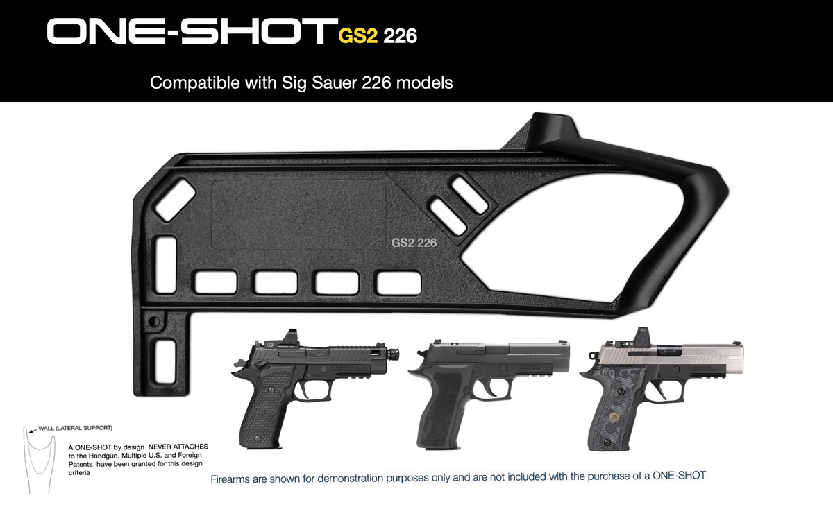 New GS2 226 for the SIG SAUER 226 series – ONE-SHOT SYSTEMS
